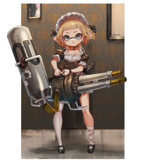 Hydra Splatling Splatoon Splatoon Splatoon 2 Art Splatoon Games
