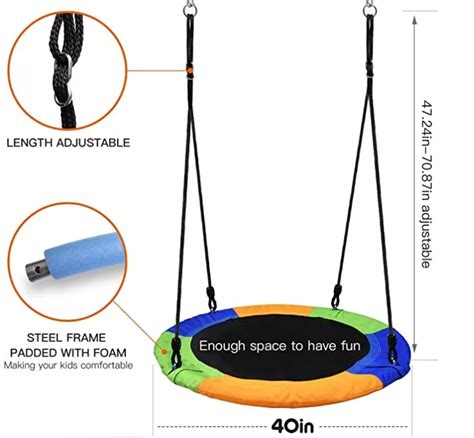 트리로프 트리로프 그네 야외침대 야외용 둥근 그물 그네 스윙 트리로프 Treerope