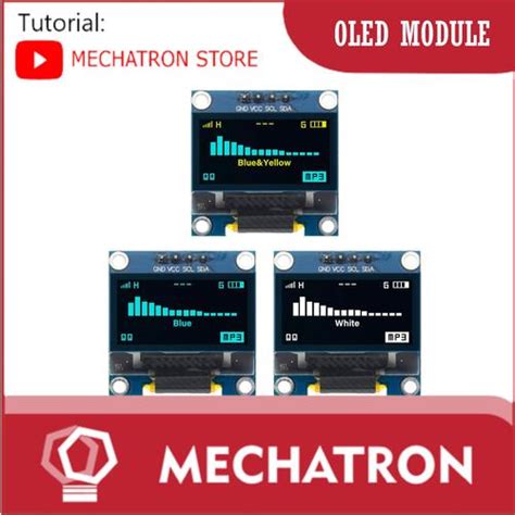 Jual Lcd Oled 128x64 096 Inch Module Display I2c Iic 096 Arduino