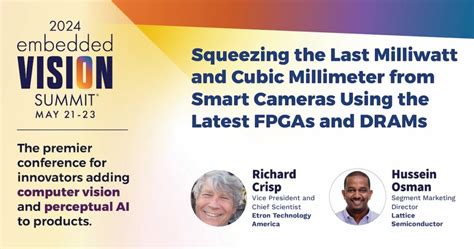 Squeezing The Last Milliwatt And Cubic Millimeter From Smart Cameras Using The Latest Fpgas And