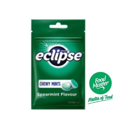 Eclipse Chewy Mints ~ Spearmint Flavour 45g Free Fragile Bubblewrap Packing Shopee
