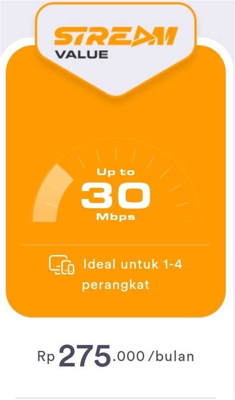 Stream Value First Media 30mbps 4 Bonus First Media