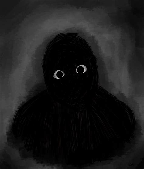 Analog Horror Eyes Drawing