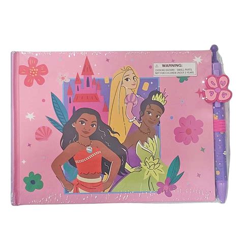 Disney Autograph Book Princesses And Flowers