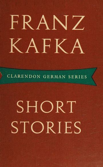 Franz Kafka Short Stories Pasley J Free Download Borrow And