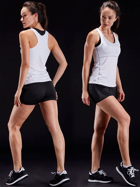 Stylish Neleus Compression Tank Tops For Women