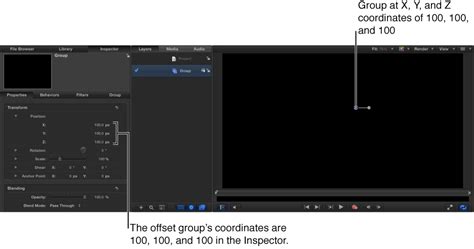about relative coordinates motion help