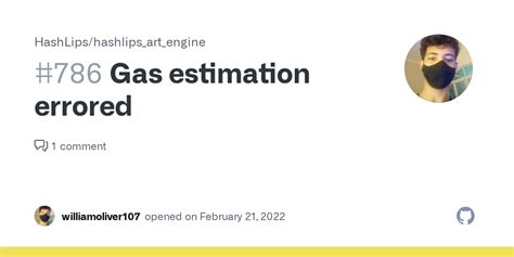 Gas Estimation Errored Issue 786 HashLips Hashlips Art Engine GitHub