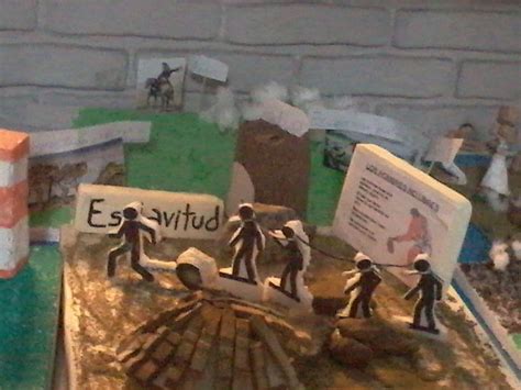 Tras Las Huellas Del Pasado Maquetas Esclavitud Liceo N°19 Ansina 2017