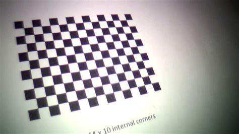 The Chessboard Calibration Pattern Figure 3 The Ring Calibration