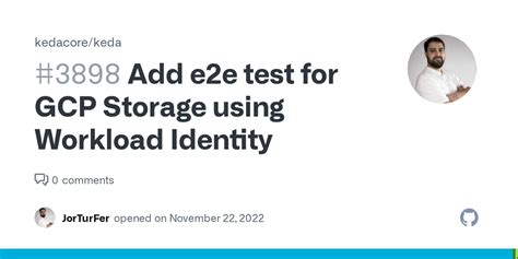 Add E2e Test For Gcp Storage Using Workload Identity · Issue 3898