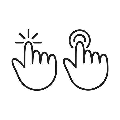 Premium Vector Click Mouse Pointer