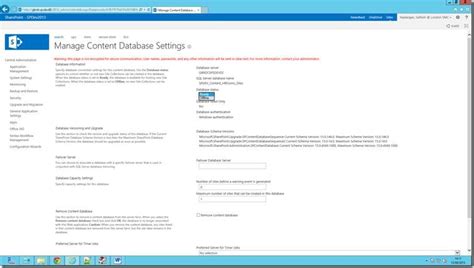 How To Create Content Databases From The Central Admin And Create Site