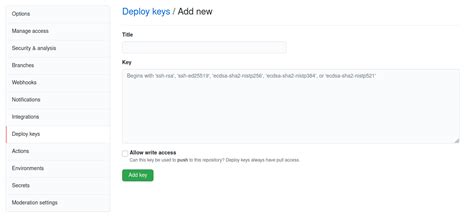 오늘의 배움 Pip Freeze Github Deploy Key