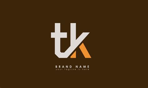 Alfabeto Letras Iniciales Monograma Logo Tk Kt T Y K 14157953 Vector En Vecteezy