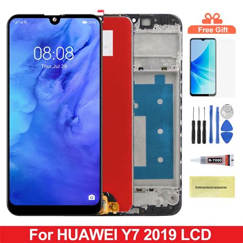 Original Lcd For Huawei Y7 2019 Y7 Prime 2019 Y7 Pro 2019 Lcd Display Touch Screen With