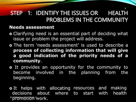 Community Health Project Planning Implementation Monitoring And Evaluation Pptx