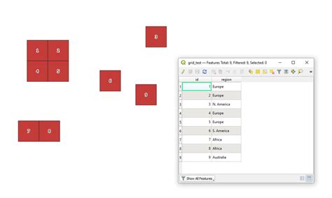 Shapefile Counting And Merging Features Based On Attribute Field In Qgis Geographic