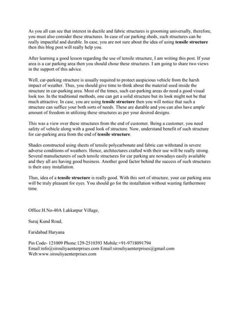 Tensile Structure Pdf