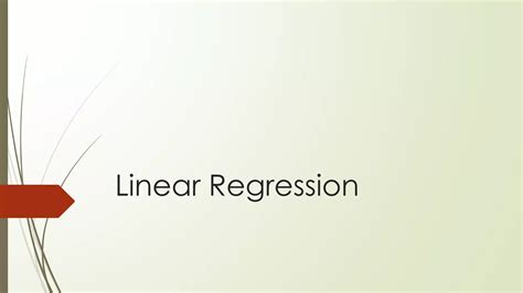 Supervised Learning Linear And Logistic Regression Ai Ml Pptx