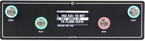 Oaktone Oakboard Floor Vista Midi Footswitch Controller Sweetwater
