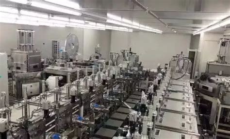 国内首条自主设计oled蒸镀量产线成功点亮