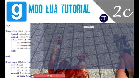 Gmod Lua Tutorial 2c Loops And Tables Youtube