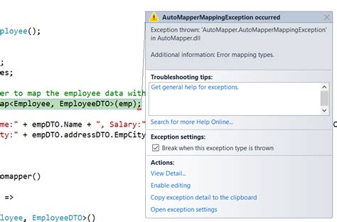 Automapper Complex Mapping In C Dot Net Tutorials