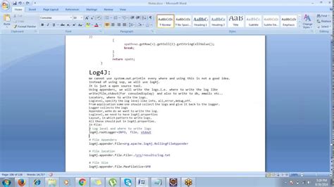 Log4j Configuring Log4j With Selenium Project Youtube