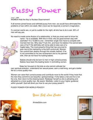 Pussy Power PAGES