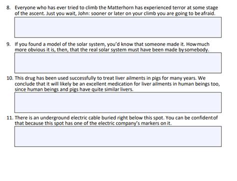 Part B Determine Whether The Following Arguments Are