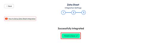 Zoho Sheet Integration With Bit Form