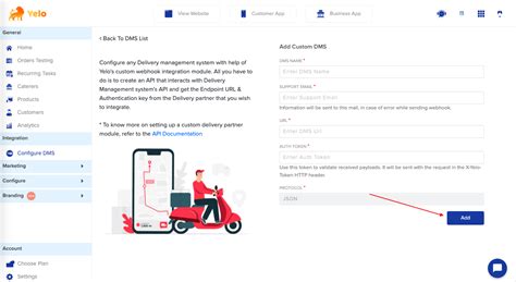 DMS Setup Jungleworks Support