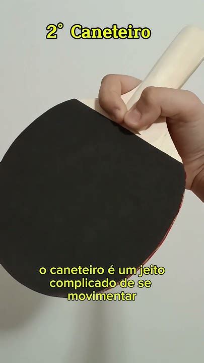 Os Jeitos De Segurar Uma Raquete De Tênis De Mesa Pingpong Tenisdemesa Raquete Hugocalderano