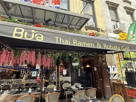 Bua Thai Ramen And Robata Grill Nyc Upper East Sides Best For Thai