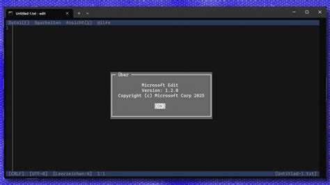Microsofts Open Source Command Line Editor Brings Some Improvements Heise Online