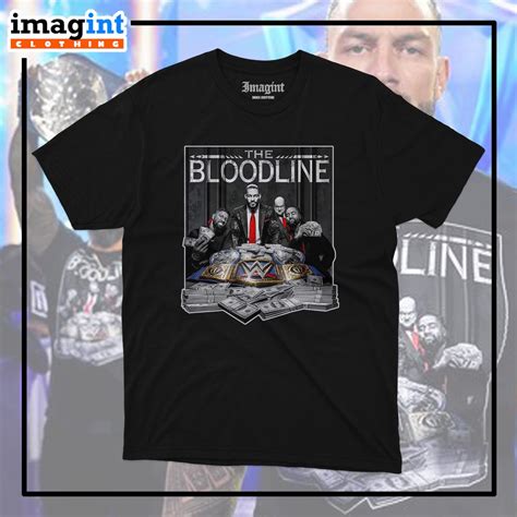 Wwe Roman Reigns The Bloodline Unisex T Shirt Shopee Singapore