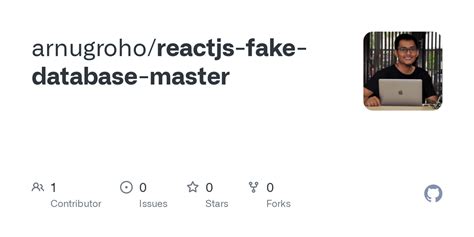 GitHub Arnugroho Reactjs Fake Database Master