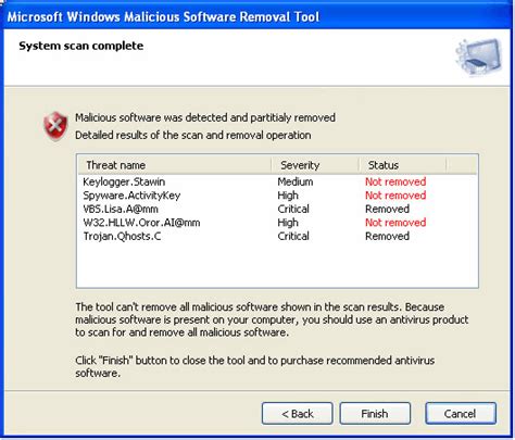 Windows Malicious Software Removal Tool Dedicated 2