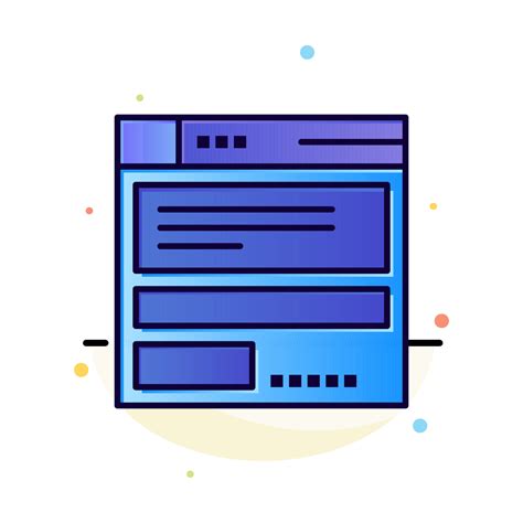 File Browser Computing Code Abstract Flat Color Icon Template 17987464 Vector Art At Vecteezy