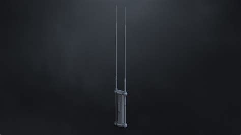 Scifi Antenna Concepts Cgtrader