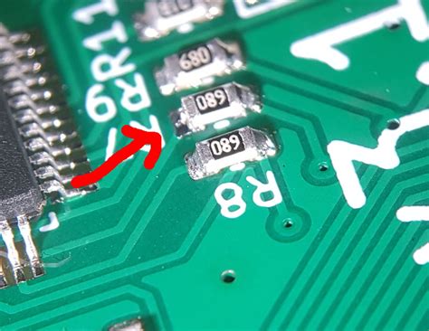 Defect 11 Jtag Resistor Dry Joint Defect 11 Jtag Resistor Dry Joint