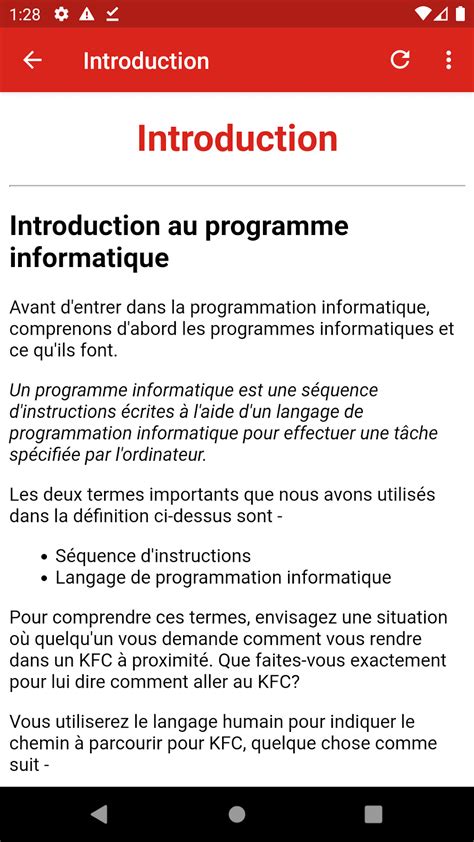 Cours Programmation Informatiq Para Android Descargar