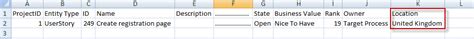 how to import entities with custom fields targetprocess enterprise