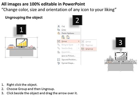 Bar Graph For Statistical Analysis Powerpoint Template