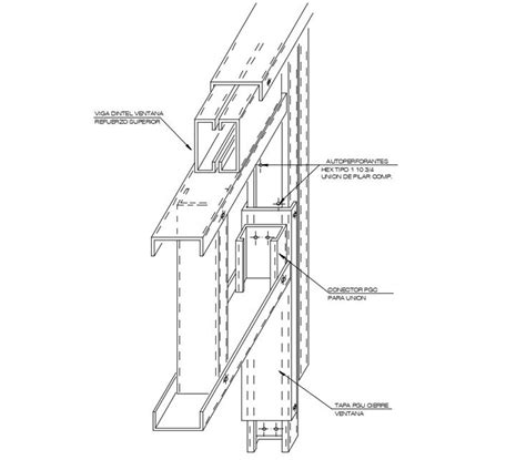 3d Cad Structural Blocks Dwg File Detailed Drawings