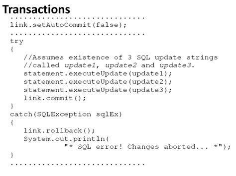 PPT Java Database Connectivity JDBC PowerPoint Presentation Free Download ID