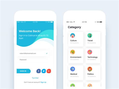 Create Mobile App Design And Ui Ux Design By Muhammadd Fiverr