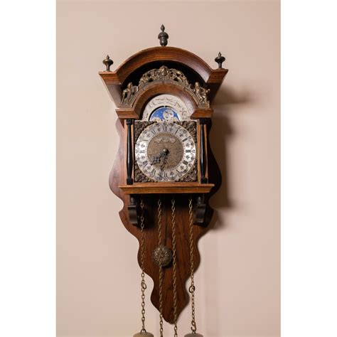 Настенные голландские часы мастера Warmink Варминк 20 века