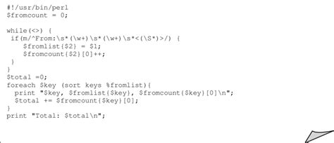 First Naïve Perl Script That Attempts To Parse The E Mail Archives Download Scientific Diagram